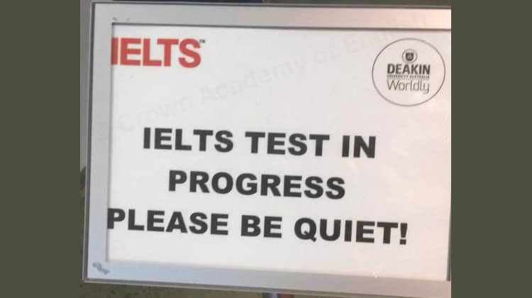IELTS exam day from start to finish